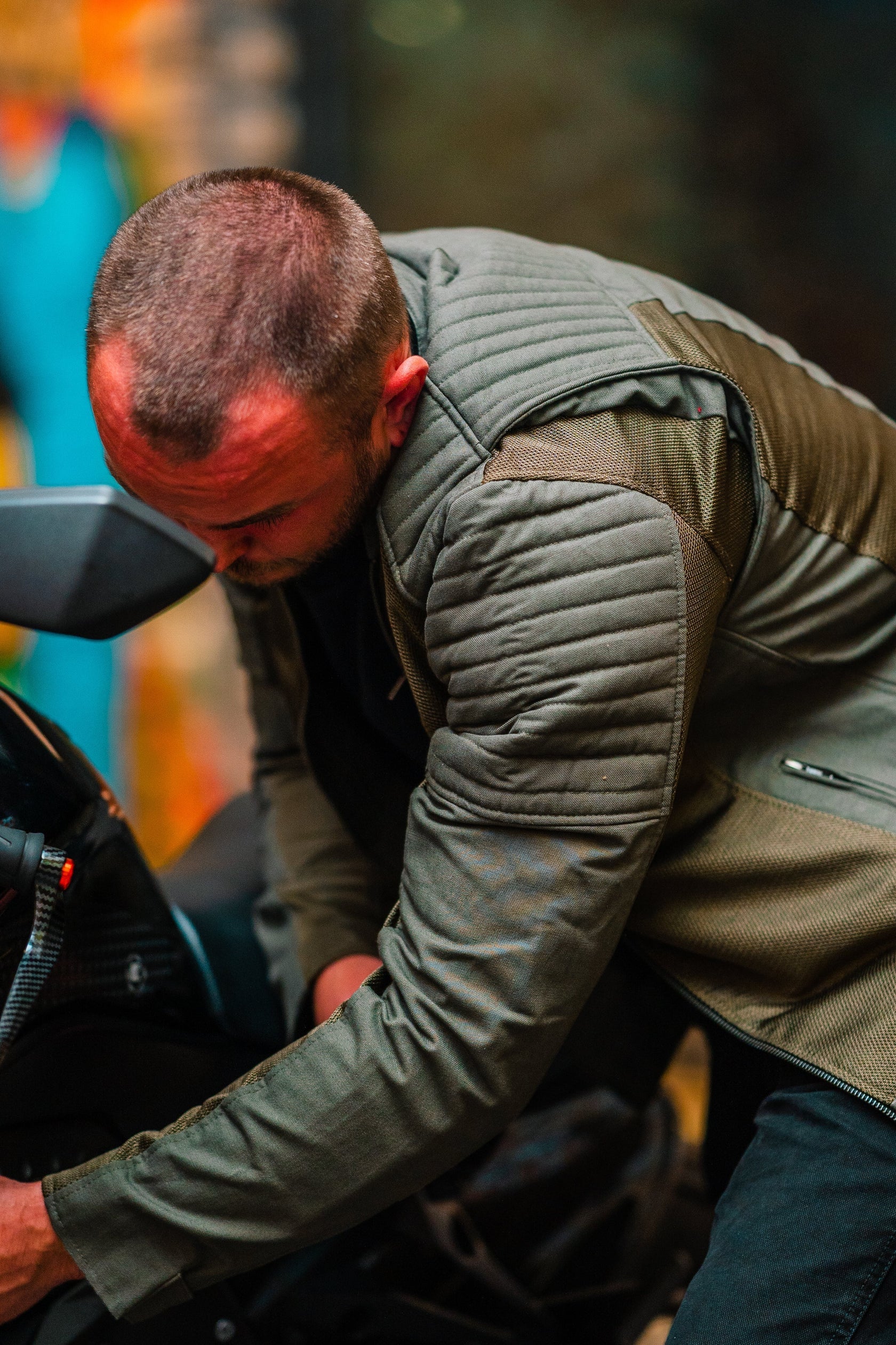 Canvas Jacket for Men | Mesh Canvas Jacket – OZ Moto Gear